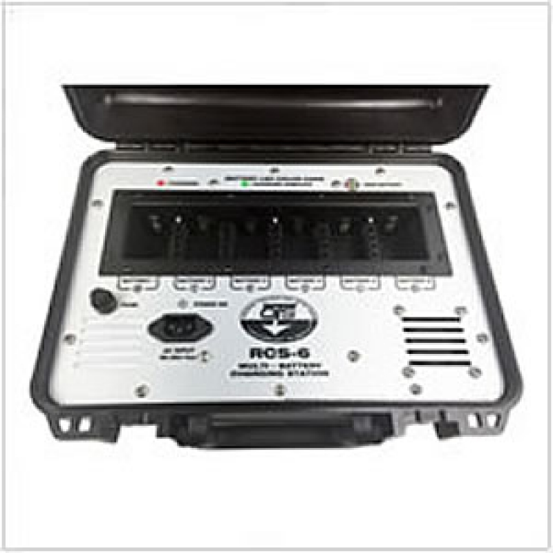 RCS-6 Multi-Battery Charging Station for six RB-14 Batteries